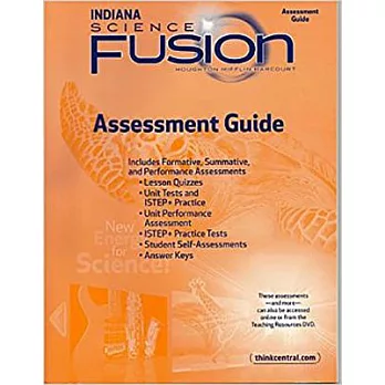 博客來-Science Fusion Assessment Guide Grade 2: Houghton Mifflin Harcourt Science Fusion Indiana