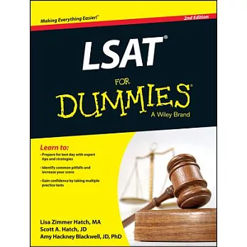 博客來-LSAT for Dummies