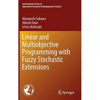 博客來-Linear and Multiobjective Programming With Fuzzy Stochastic Extensions