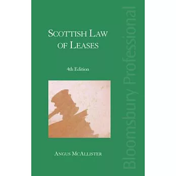 博客來-Scottish Law of Leases