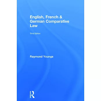博客來-English, French & German Comparative Law