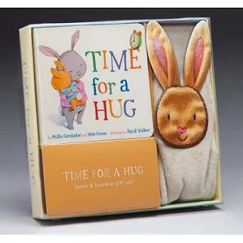 博客來-Time for a Hug Book & Blankie Gift Set