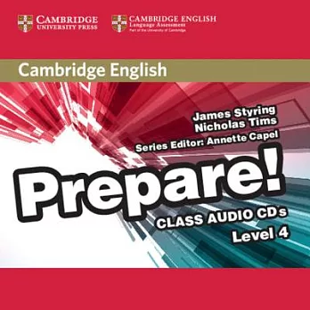 博客來-Cambridge English Prepare! Level 4