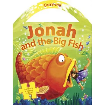 博客來-Jonah and the Big Fish: Includes 4 Jigsaw Puzzles