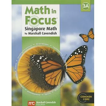 博客來-Math in Focus: Singapore Math Grade 3, Book A
