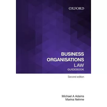 博客來-Business Organisations Law Guidebook