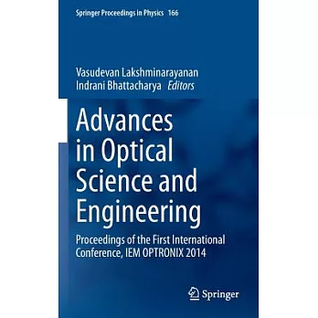 博客來-Advances in Optical Science and Engineering: Proceedings of the ...