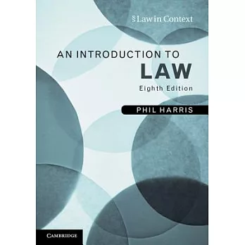 博客來-An Introduction to Law