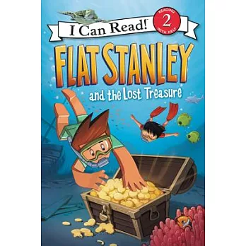 博客來-Flat Stanley and the Lost Treasure（I Can Read Level 2）
