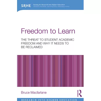 博客來-Freedom to Learn: The Threat to Student Academic Freedom and Why It ...