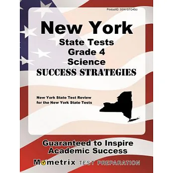博客來-New York State Tests Grade 4 Science Success Strategies: New York ...