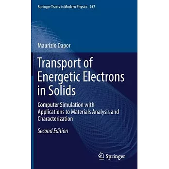 博客來-Transport of Energetic Electrons in Solids: Computer Simulation ...