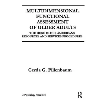 博客來-Multidimensional Functional Assessment of Older Adults: The Duke ...