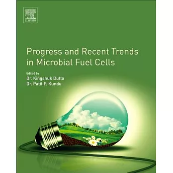 博客來-Progress and Recent Trends in Microbial Fuel Cells