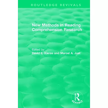 博客來-New Methods in Reading Comprehension Research