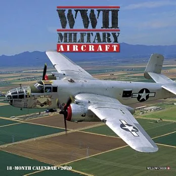 博客來-Wwii Military Aircraft 2020 Calendar