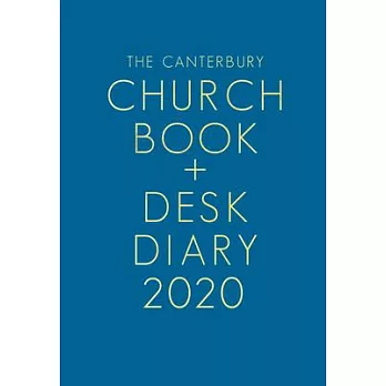 博客來-The Canterbury Church Book & Desk Diary 2020