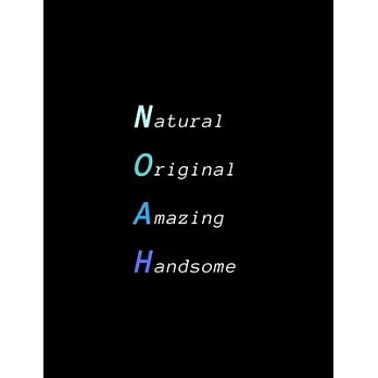 博客來-Noah: Inspiring composition notebook gift for boy, son or man ...