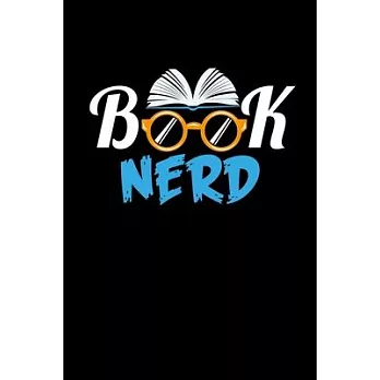 博客來-Book Nerd: 6x9 inches checkered notebook, 120 Pages, Composition ...