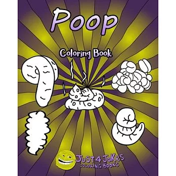 博客來-Poop Coloring Book: Each Page Contains A Different Type Of Poop ...