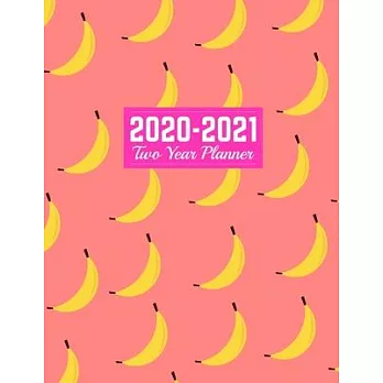博客來-2020-2021 Two Year Planner: Simple 2-Year Monthly and Weekly ...