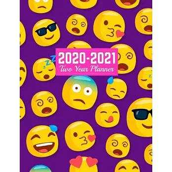 博客來-2020-2021 Two Year Planner: Neat Daily Weekly Monthly 2020-2021 ...