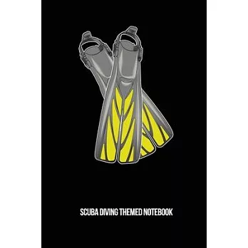 博客來-Scuba Diving Themed Notebook: 6x9in Diver College Ruled Lined ...
