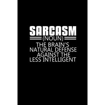博客來-Sarcasm Noun. The brain’’s natural defense against the less ...