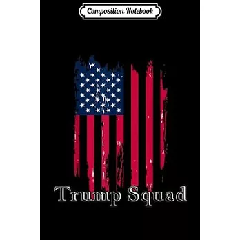 博客來-Composition Notebook: Trump Squad Pro Trump Conservative Republican ...