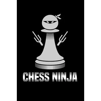 博客來-Chess Ninja: 6x9 inches college ruled notebook, 120 Pages ...