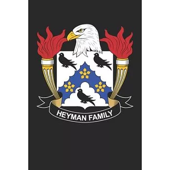 博客來-Heyman: Heyman Coat of Arms and Family Crest Notebook Journal (6 x ...
