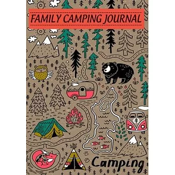 博客來-Family Camping Journal: Perfect RV Journal/Camping Diary or Gift ...