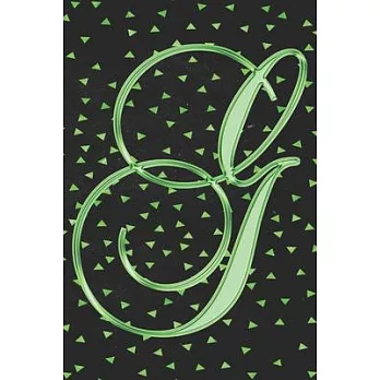 博客來-G Journal: A Monogram G Initial Capital Letter Notebook For Writing ...