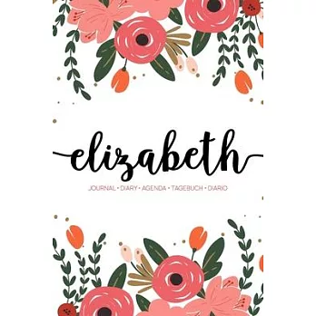 博客來-Elizabeth: Journal - Diary - Agenda - Tagebuch - Diario: 150 pages ...