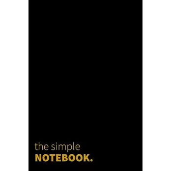 博客來-The Simple Notebook: Minimalist Soft Cover Lined 120 Pages Writing ...