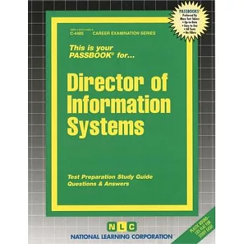 博客來-Director of Information Systems: Passbooks Study Guide