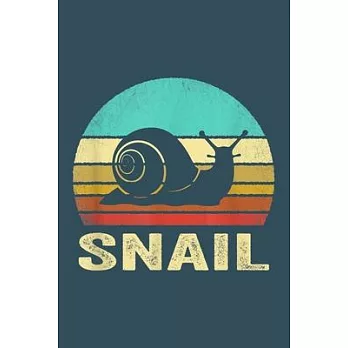 博客來-Snail: Snail Notebook College Blank Lined 6 x 9 inch 110 pages ...