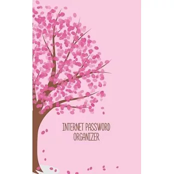 博客來-Internet Password Organizer: Username and Password Keeper: Pink Tree