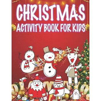 博客來-Christmas Activity book For Kids: Fun Children’’s Christmas Gift or ...