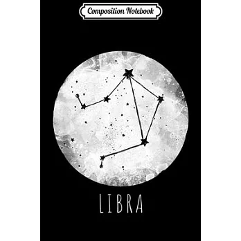 博客來-Composition Notebook: Libra Zodiac Constellation Sept 23-October 22 ...