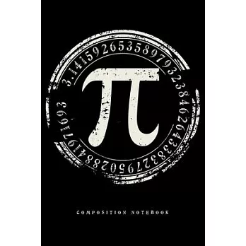 博客來-Composition Notebook: Love Math Pi Spiral Teacher Student Lined ...