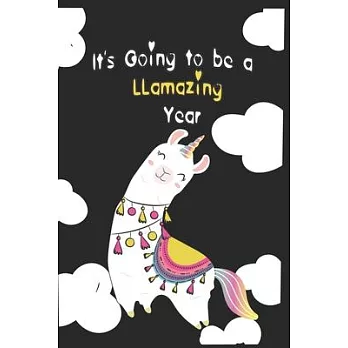 博客來-It’’s Going to be a llamazing Year: Llama Composition Notebook ...