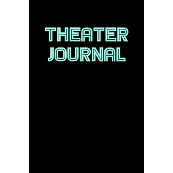 博客來-Theater Journal: 6x9 Journal funny sarcastic inspirational notebook ...