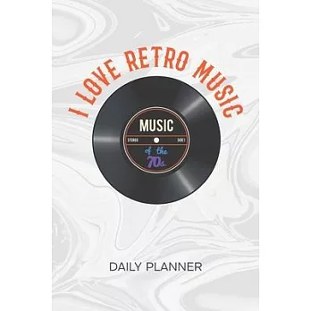 博客來-Daily Planner Weekly Calendar: 70s Party Lover Organizer Undated ...