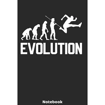 博客來-Evolution Notebook: Long Jump Evolution Design - 120 ruled Pages 6 ...