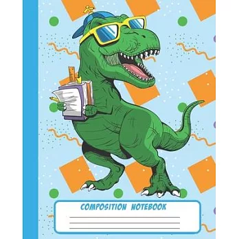 博客來-Composition Notebook: Wide Lined Ruled Paper Page Notebook and ...