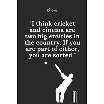 博客來-Cricket Notebook Quote 21 Notebook For Cricket Fans and Lovers ...