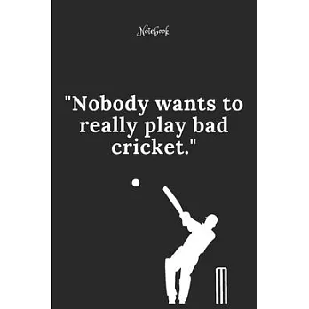 博客來-Cricket Notebook Quote 14 Notebook For Cricket Fans and Lovers ...