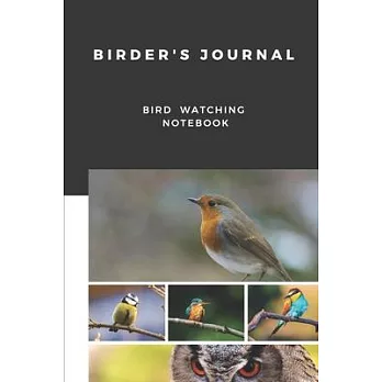 博客來-Birder’’s Journal - Bird Watching Notebook: The perfect book for ...