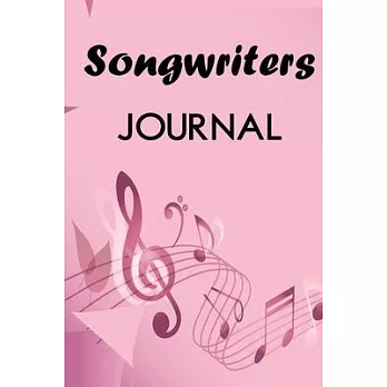 博客來-songwriters journal: Songwriter Music Lyrics Notebook Journal music ...
